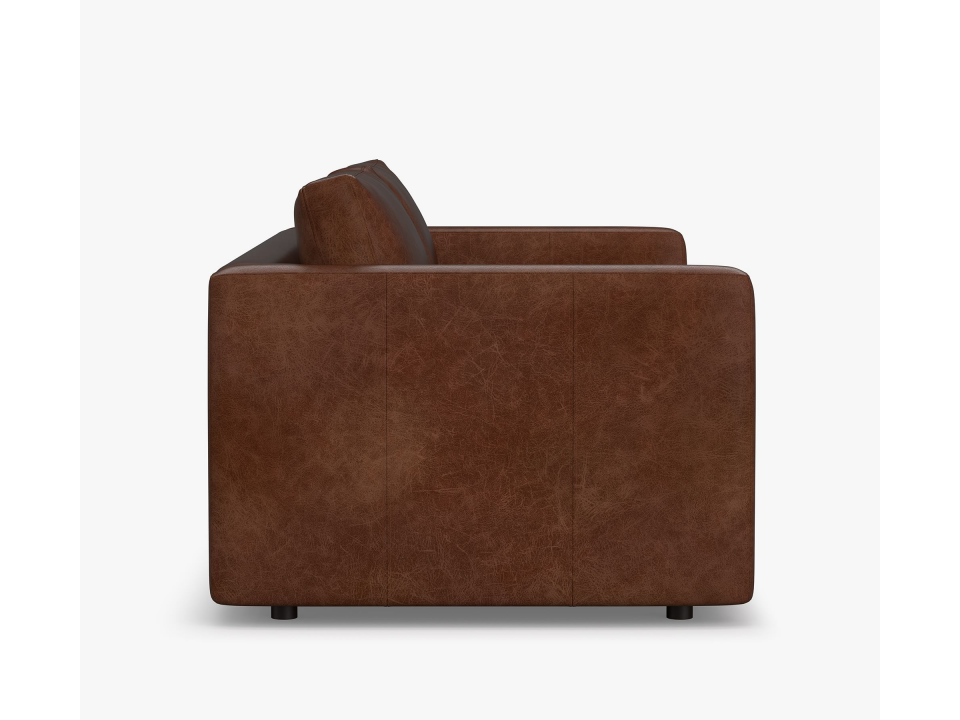 Sofá Cama Moderno - Modelo Roberto Reclinable en Ultracuero